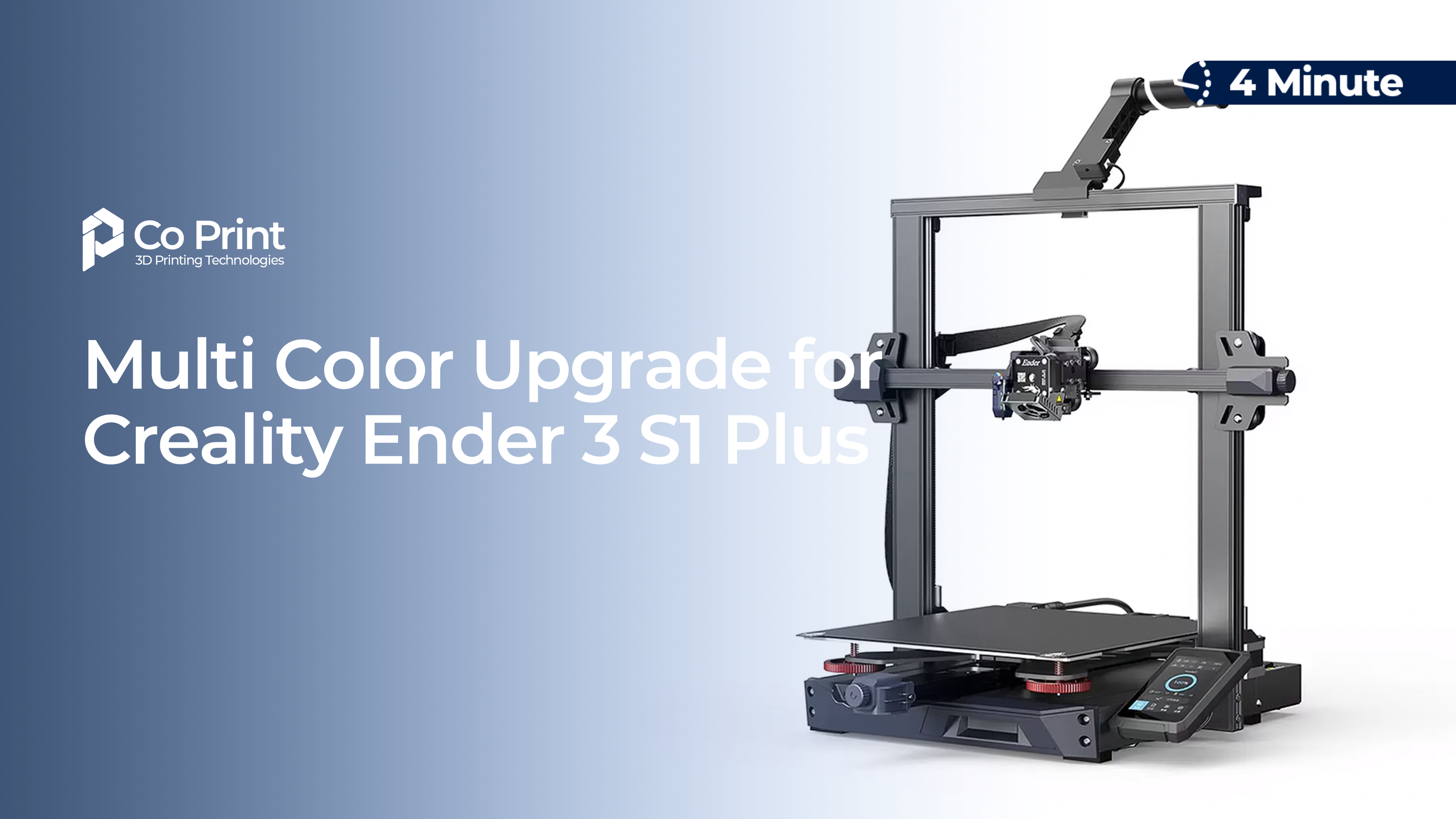 Creality Ender 3 S1 Plus Multi Color Printing Co Print Chroma Set