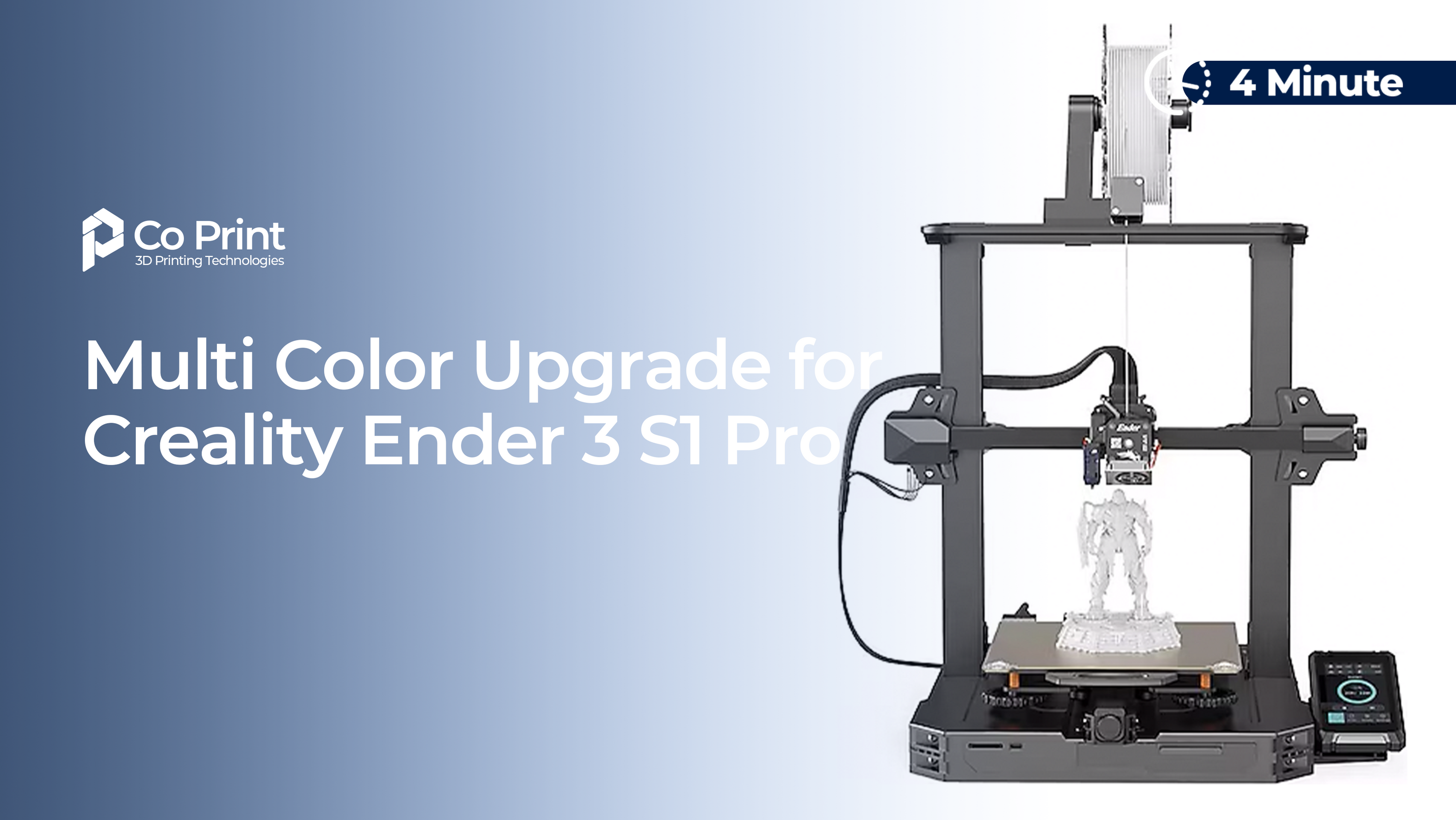 Creality Ender 3 S1 Pro Multi Color Printing Co Print Chroma Set