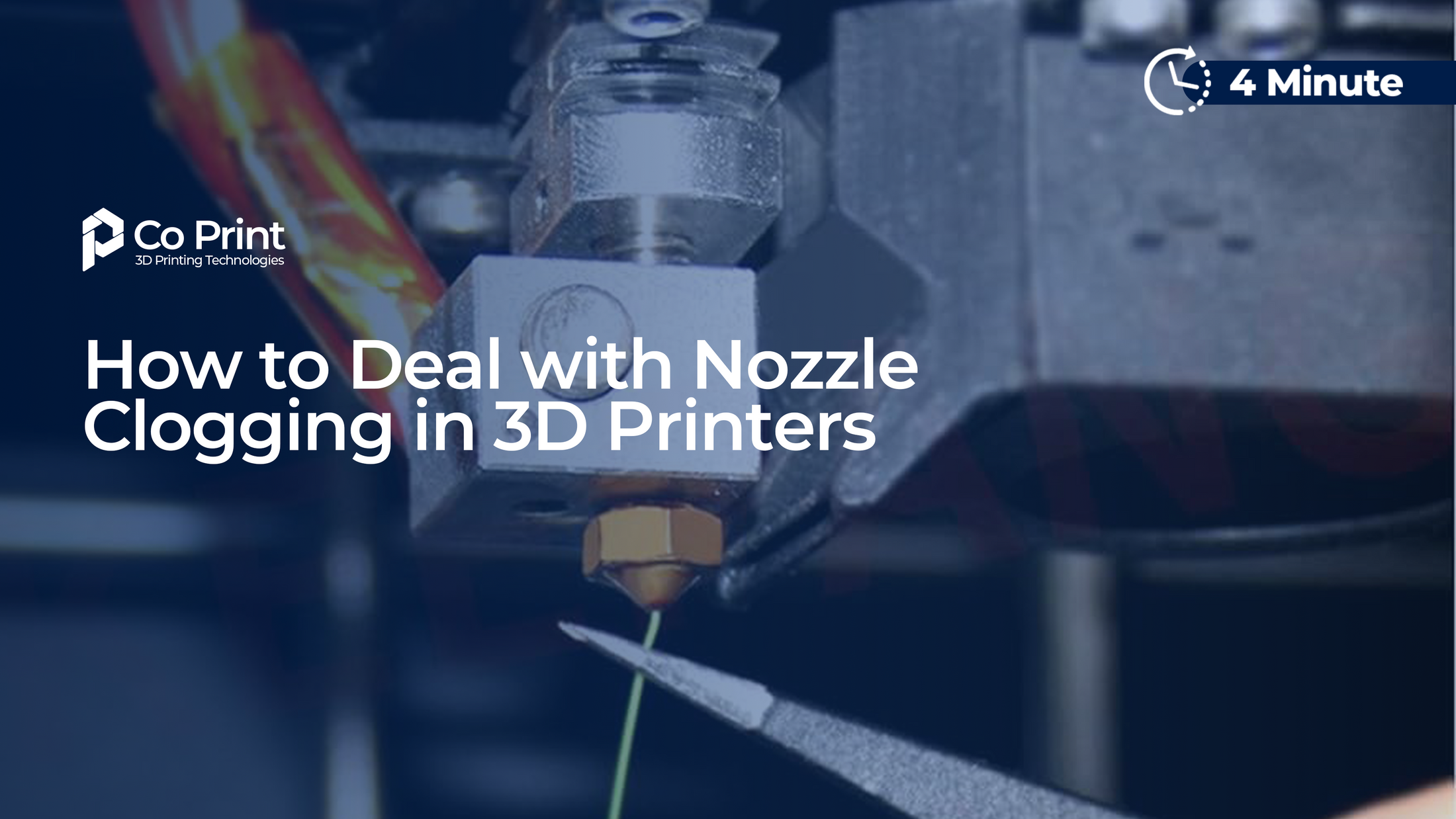 How to Deal with Nozzle Clogging in 3D Printers – Co Print