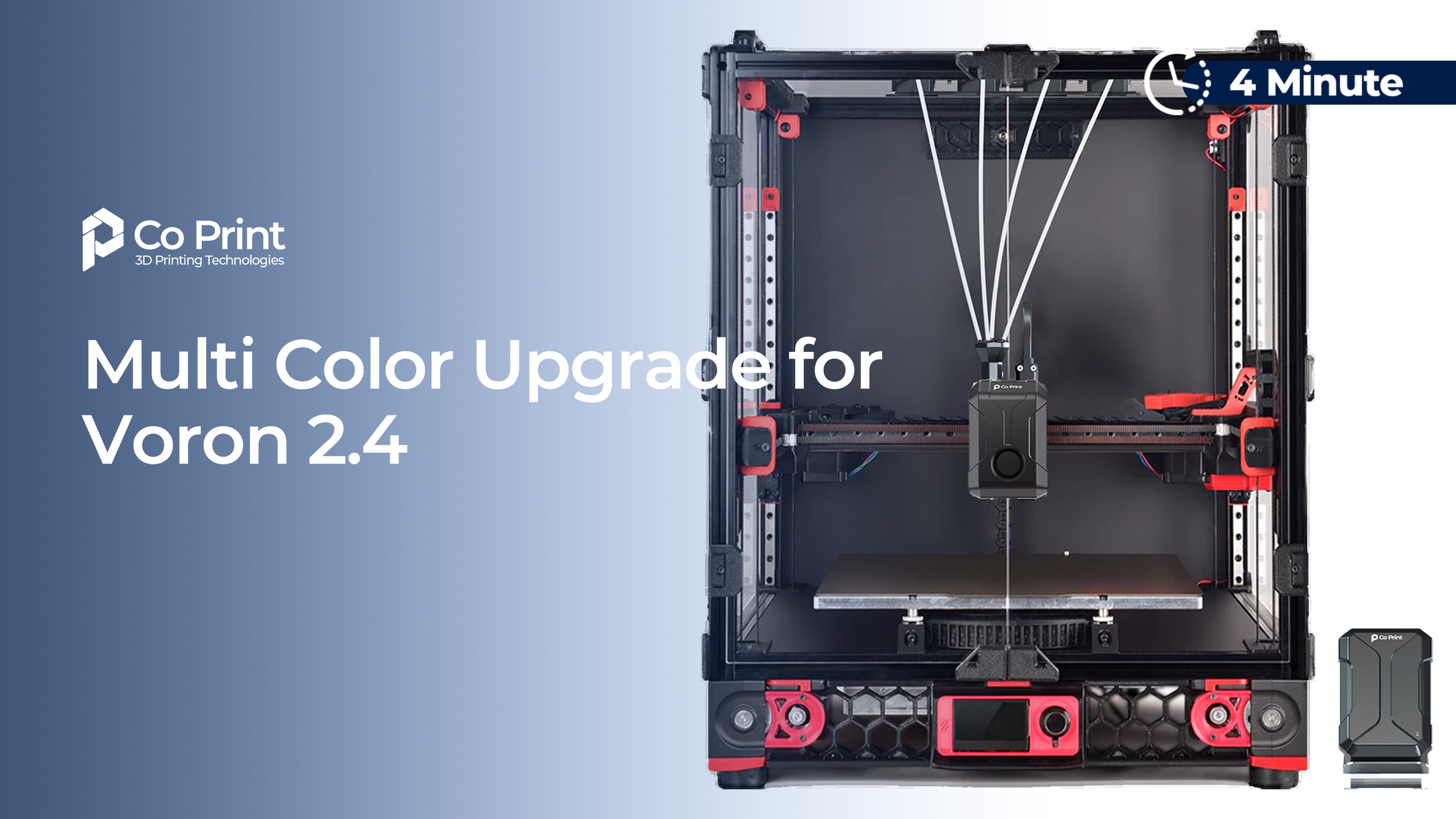 Voron 2.4 Multi Color Printing Co Print KCM Set