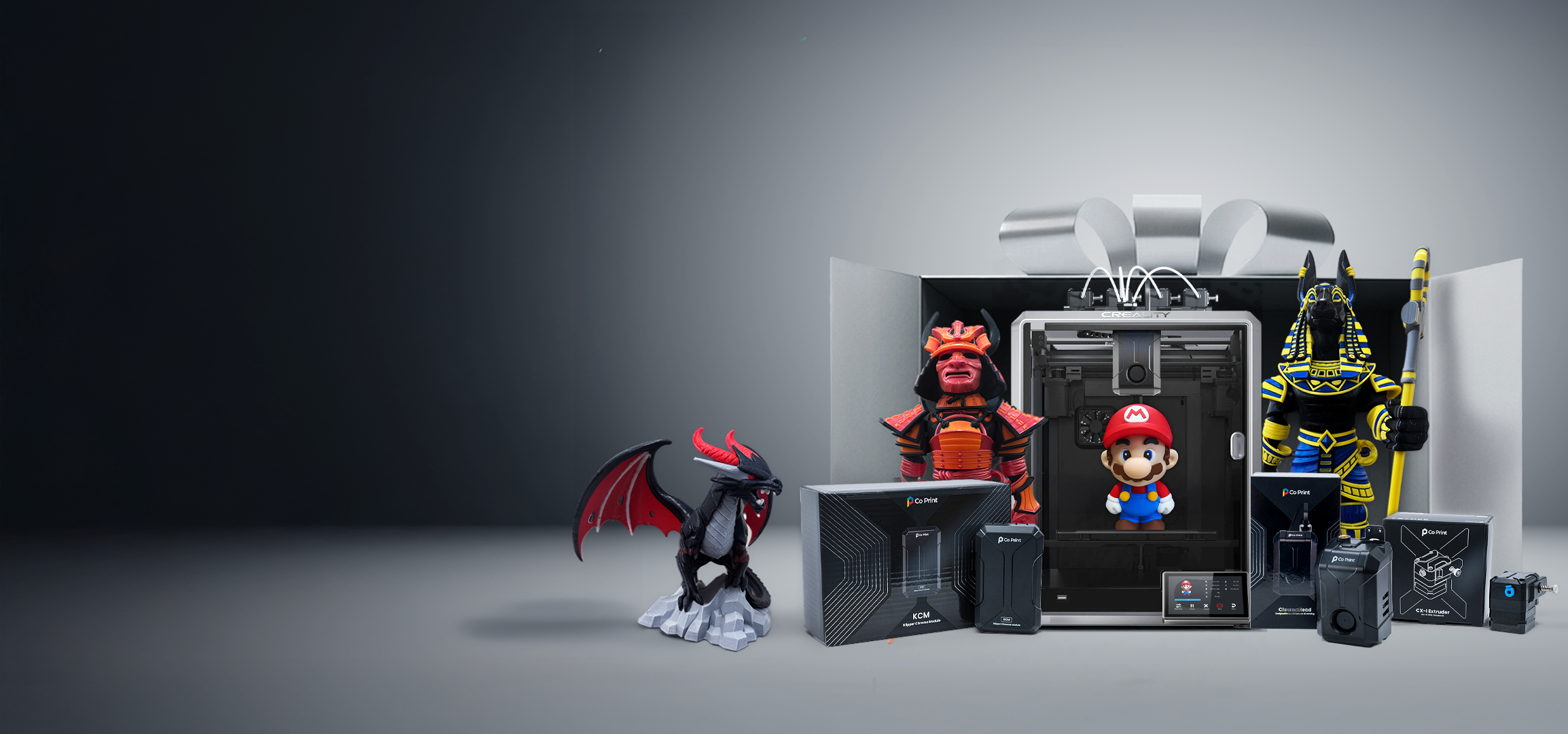 Co Print: Multi color Upgrade Kits for 3D Printer