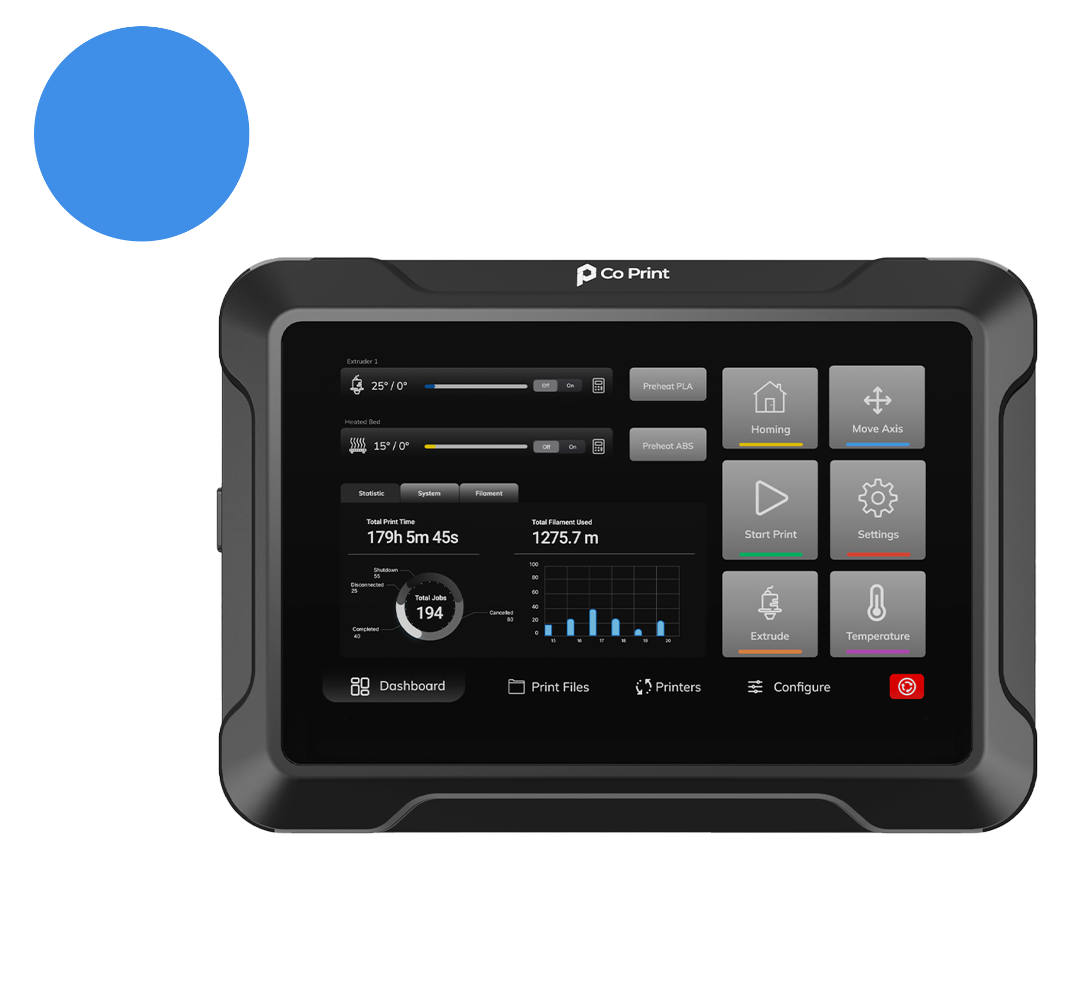 Co Print: Multi color Upgrade Kits for 3D Printer